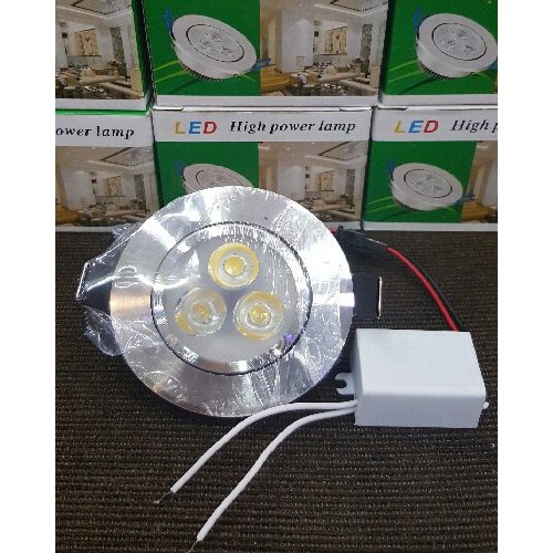 Jual Lampu Downlight LED 3 Watt | Shopee Indonesia