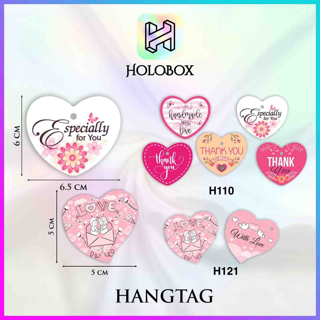 Jual Hangtag Murah/Hangtag Especially For You/Ivory/Label Thankyou H110 ...