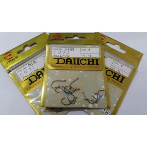 Jual MATA KAIL DAICHI DH-95 (PIN-HOOK) (Black Chrome Lubang) | Shopee ...