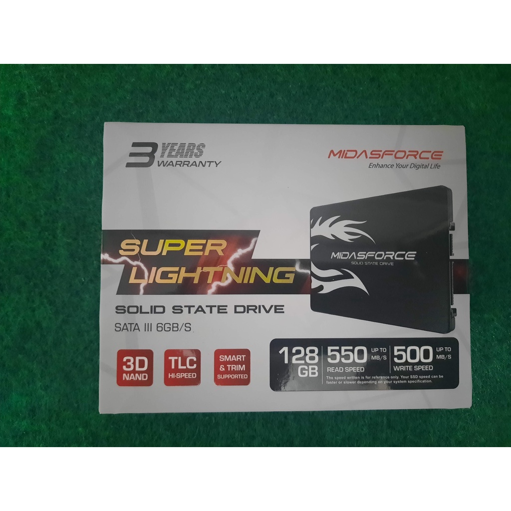 Jual SSD 256 GB MIDASFORCE SATA 3 6GB/s SUPER LIGHTNING | Shopee Indonesia