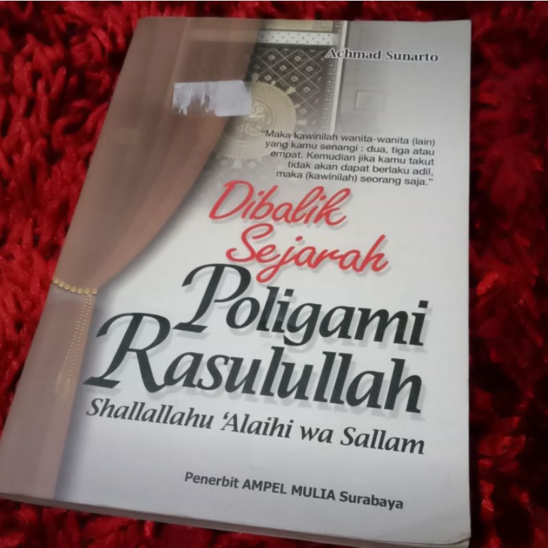 Jual Buku Bacaan Rahasia Dibalik Poligami Rasulullah Saw Shopee Indonesia
