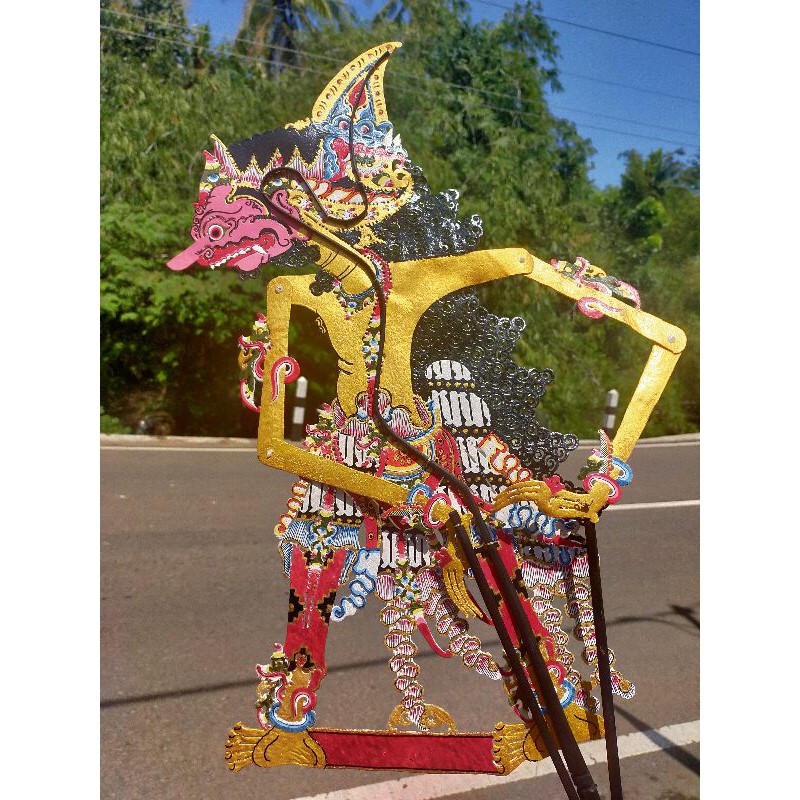 Jual wayang patih sabrang/wayang kulit | Shopee Indonesia