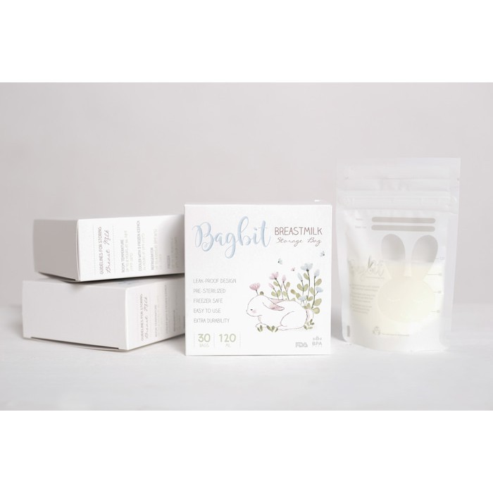 Jual BAGBIT - KANTONG ASI 120ml MADE IN KOREA PREMIUM : BREASTMILK ...
