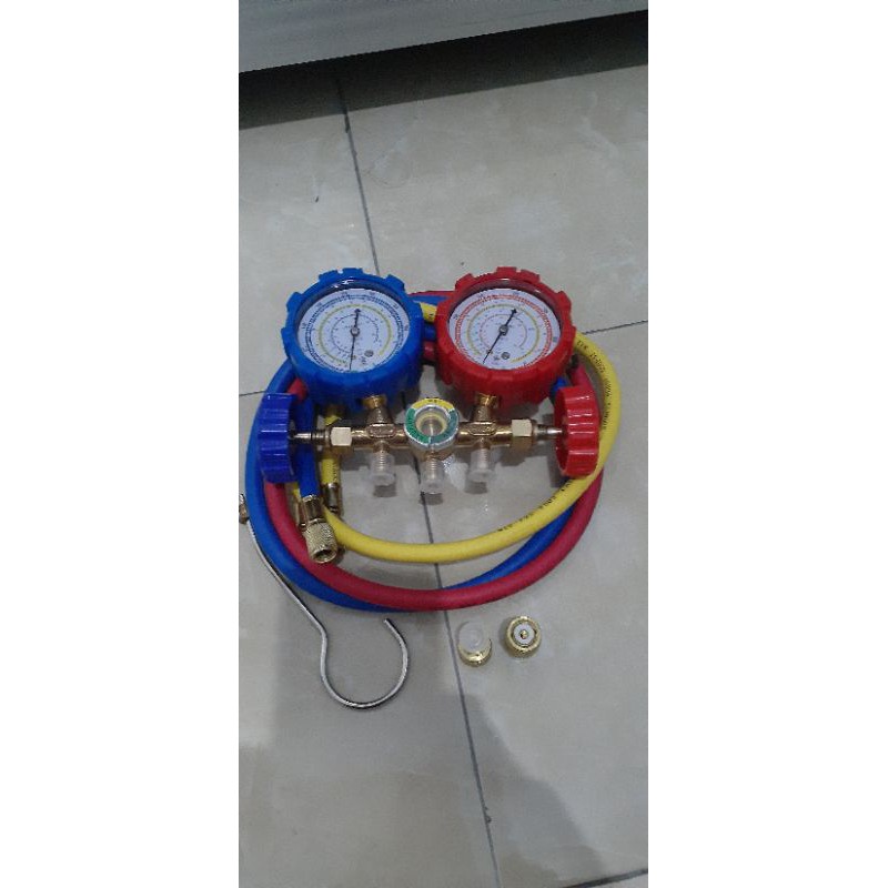 Jual manifold universal r22 r32 r134 r410 r600 dll | Shopee Indonesia