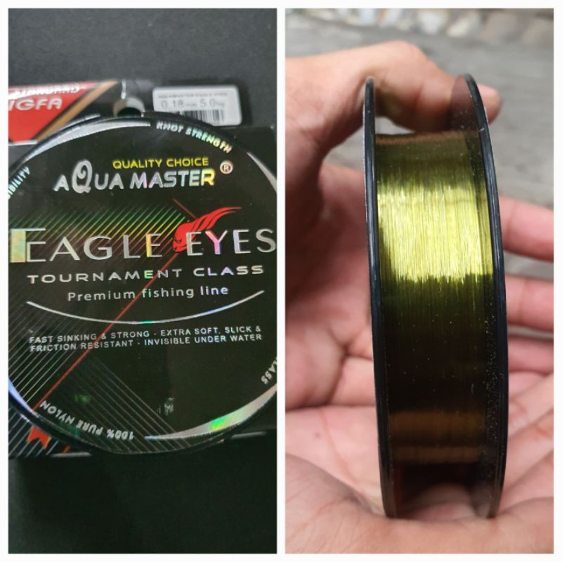 Jual senar Aqua Master Eagle eyes 150m | Shopee Indonesia