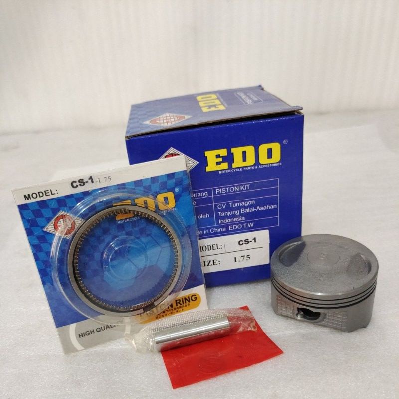 Jual (COD) Seker Seher Piston Set Komplit Circlip Piston Ring oversize ...