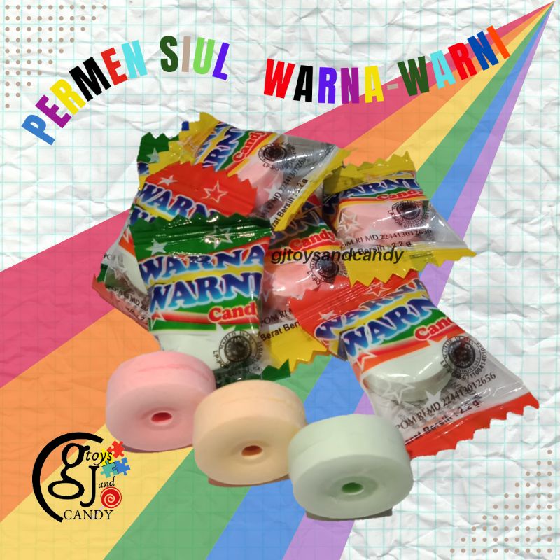 Jual PERMEN WARNA WARNI PERMEN JADUL PERMEN SIUL | Shopee Indonesia