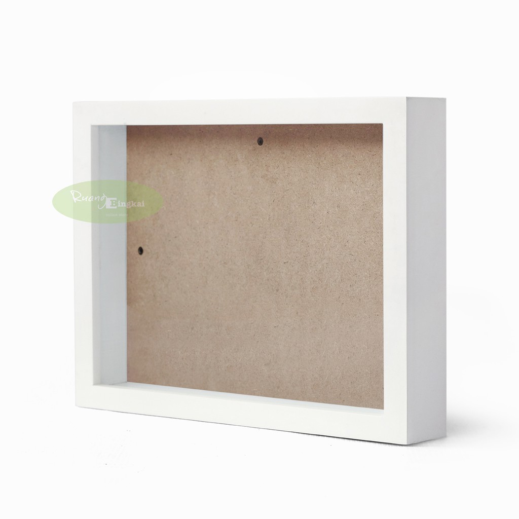 Jual Frame 3D 8R (20x25cm) / Bingkai Foto 3D Minimalis / Pigura Kaca 3D ...