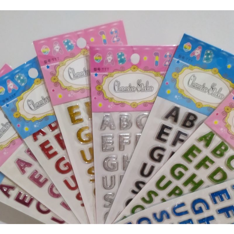 Jual Stiker timbul HURUF ukuran 9x20cm | Shopee Indonesia