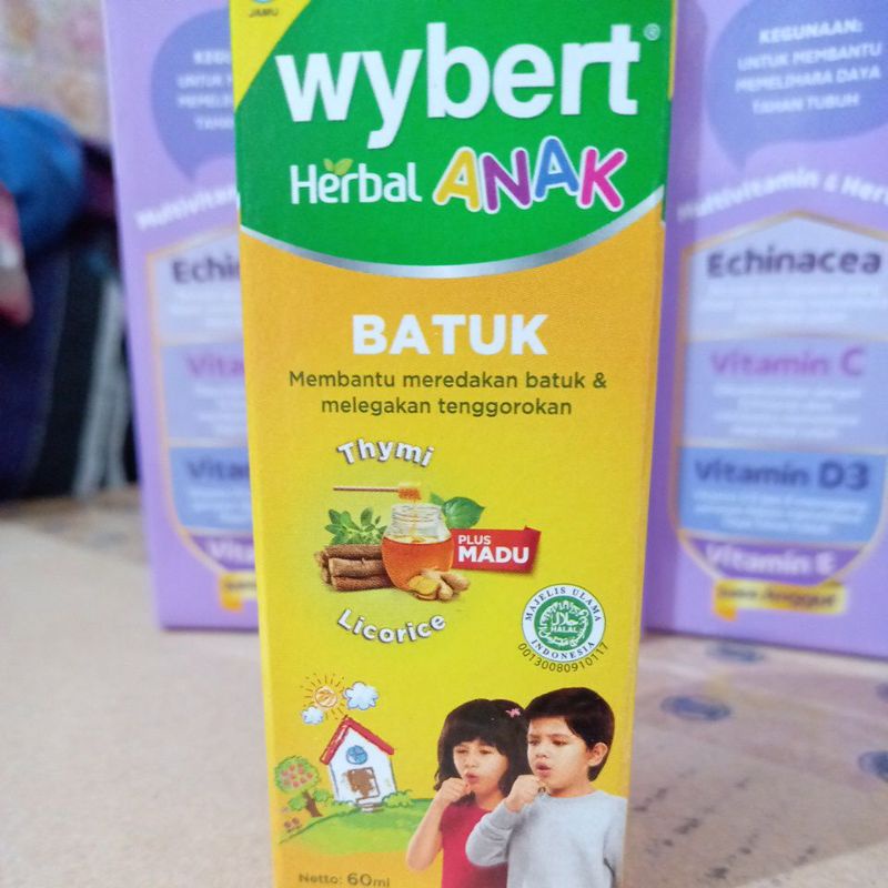Jual WYBERT HERBAL BATUK ANAK 60 ml | Shopee Indonesia