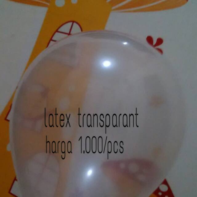 Jual Balon Latex Transparan ( harga 10 biji) | Shopee Indonesia
