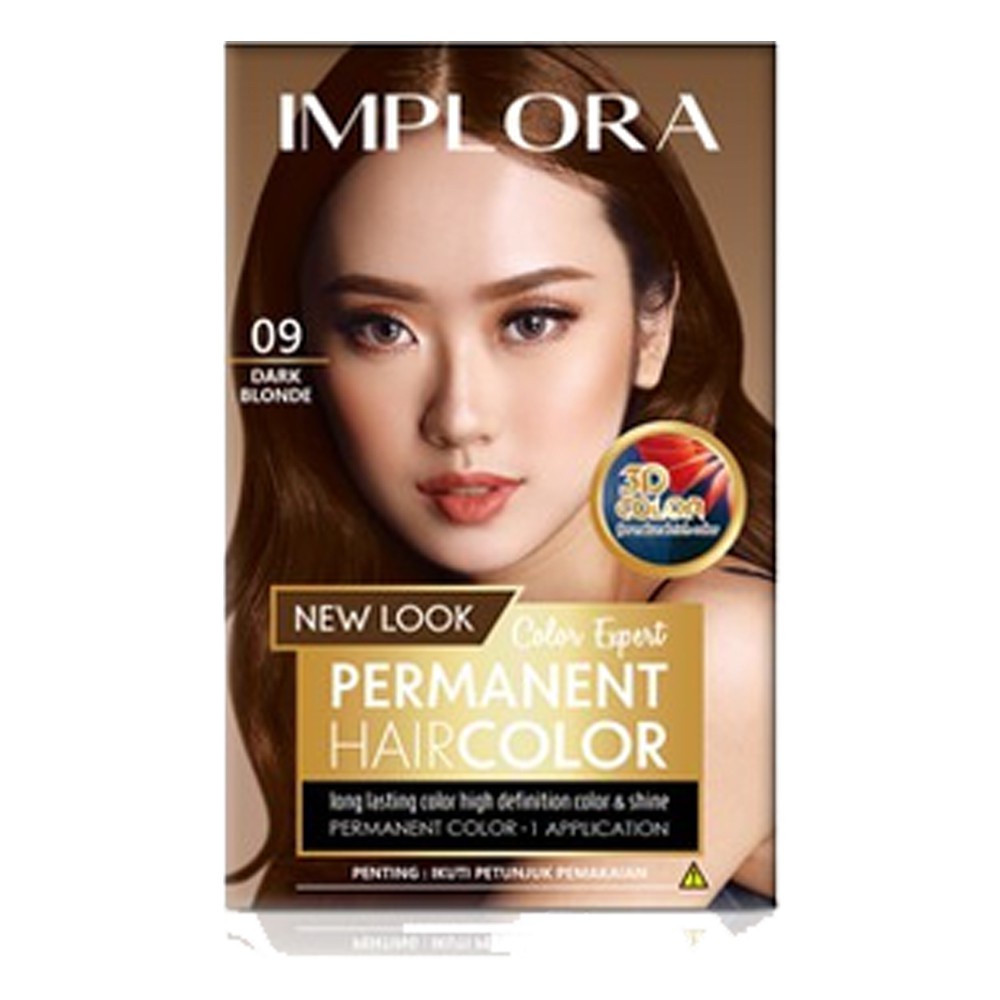 Jual cat rambut implora permanent hair color | Shopee Indonesia