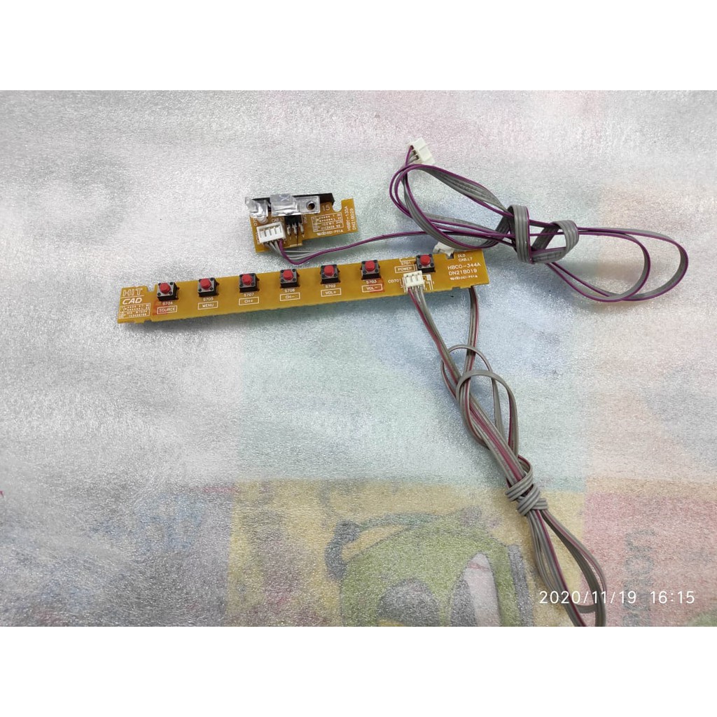 Jual Sensor Ir Remote + Saklar On Off Tv Polytron PLD 32T7511 | Shopee ...