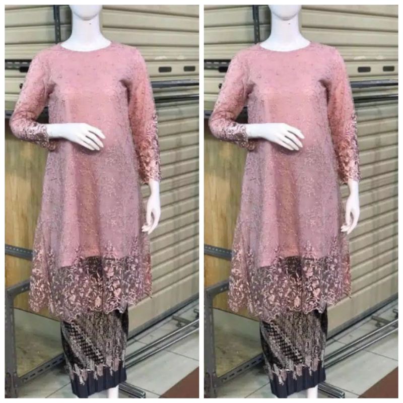 Jual New Kebaya Tile Jumbo Sampai 5 L/Kebaya Tunik Tile /Kebaya Modern ...