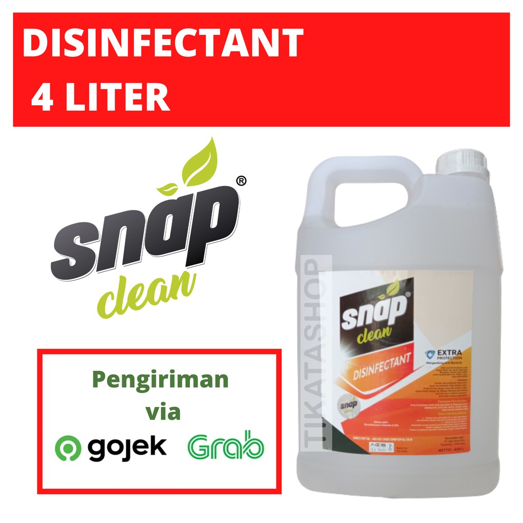 Jual SNAP CLEAN DISINFEKTAN | Shopee Indonesia
