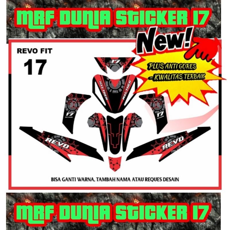 Jual dekal Revo fit stiker decal revo fit decal stiker revo fit stiker ...