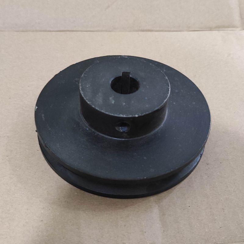 Jual Puli pulley A1 - 5 inch as 14 15 16 17 18 19 20 22 24 25 mm (BISA ...