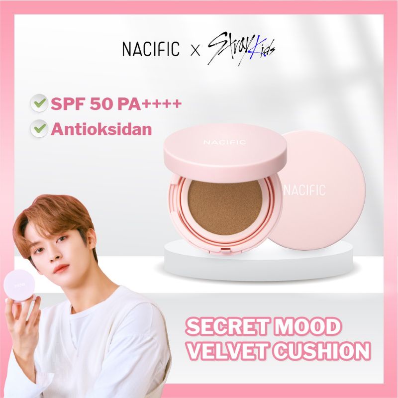 Jual (BPOM) NACIFIC Secret Mood Velvet Cushion SPF50+ PA+++ | Shopee ...