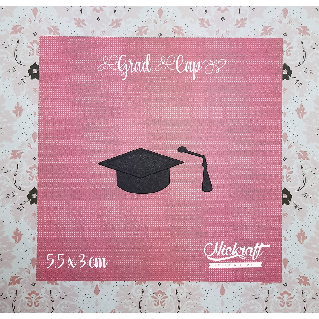 Jual GRAD CAP - Bahan Scrapbook Topi Toga Wisuda Graduation | Shopee ...