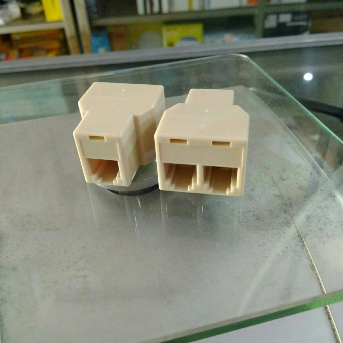 Jual Splitter I sambungan telepon rj11 2 way female | Shopee Indonesia