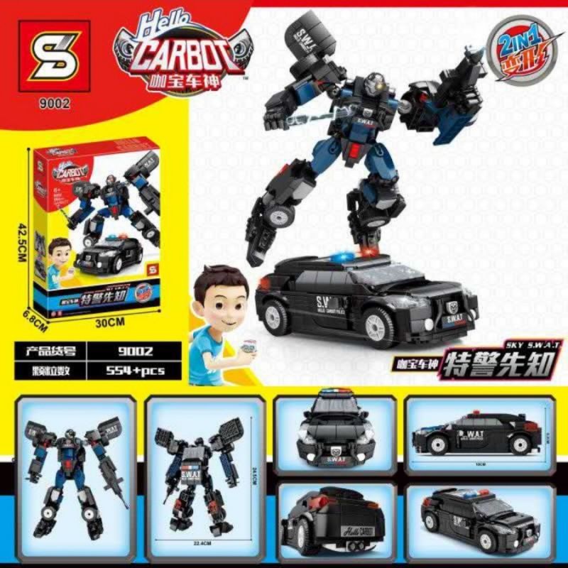 Jual Lego Block Mobil Robot Polisi SWAT Transformers | Shopee Indonesia