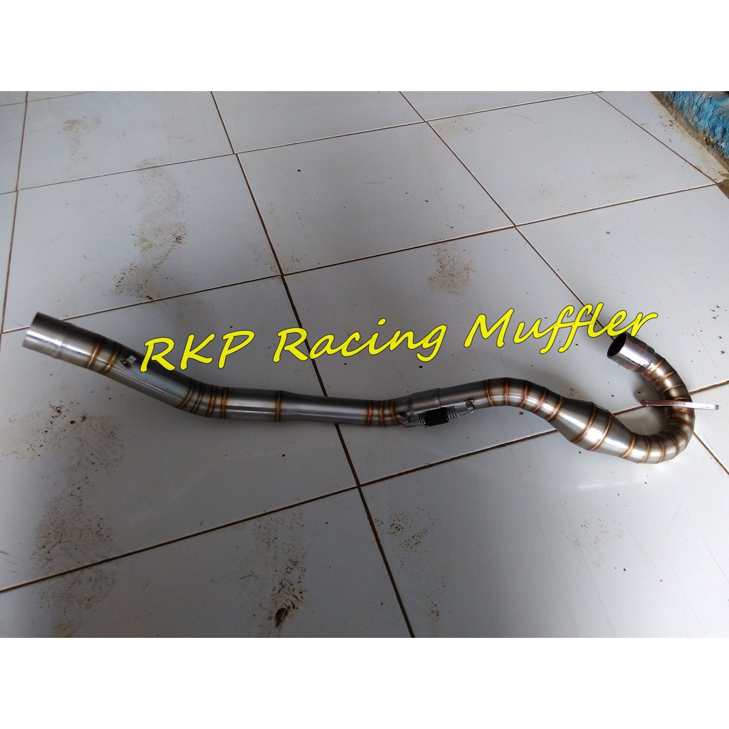Jual Leher / header / pipa knalpot racing stainless steel untuk motor ...