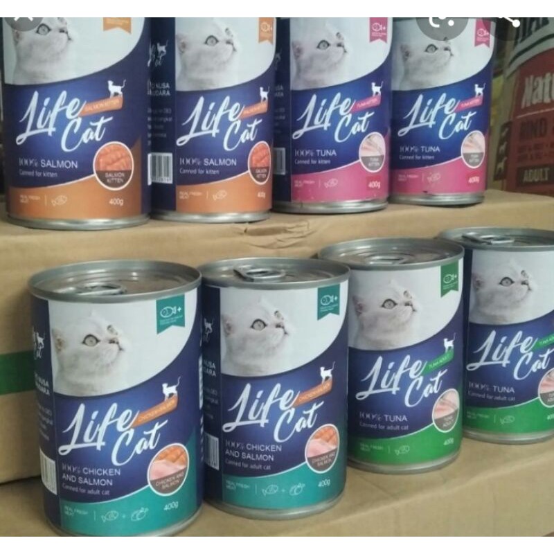 Jual life cat kaleng 400 gr | Shopee Indonesia