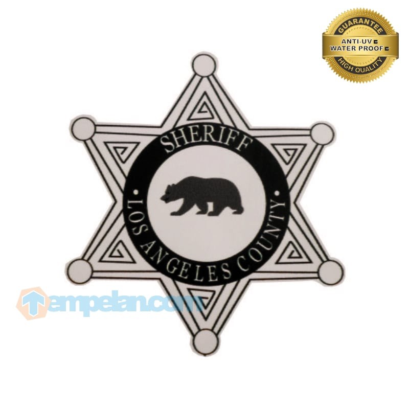 Jual STIKER SHERIF LOS ANGELES COUNTRY | Shopee Indonesia