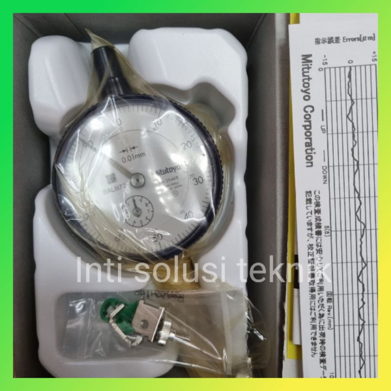 Jual mitutoyo 2046A dial indicator 0-10mm 0.01 original japan | Shopee Indonesia