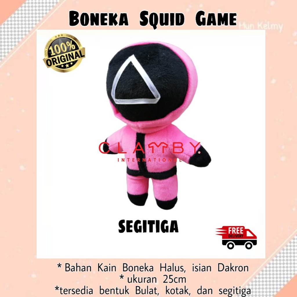 Jual Boneka tangan Muppet Karakter SQUID GAME | hand Puppet | boneka ...