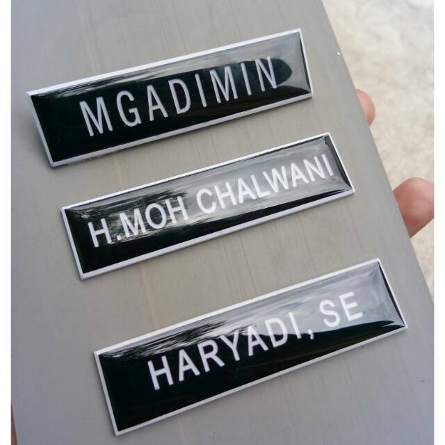 Jual Nama dada | name tag | Shopee Indonesia