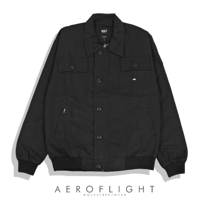 Jual JAKET AERO FLIGHT WOLV PACK ORIGINAL SIZE M L XL | Shopee Indonesia