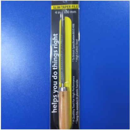 Jual Kikir Gergaji Kayu 4 Inch Alat Asah Kikir Segitiga Gagang Kayu 4 ...