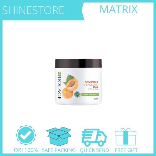 Jual Matrix Sensoria Care Apricot Hair Creambath 1000ml | Shopee Indonesia