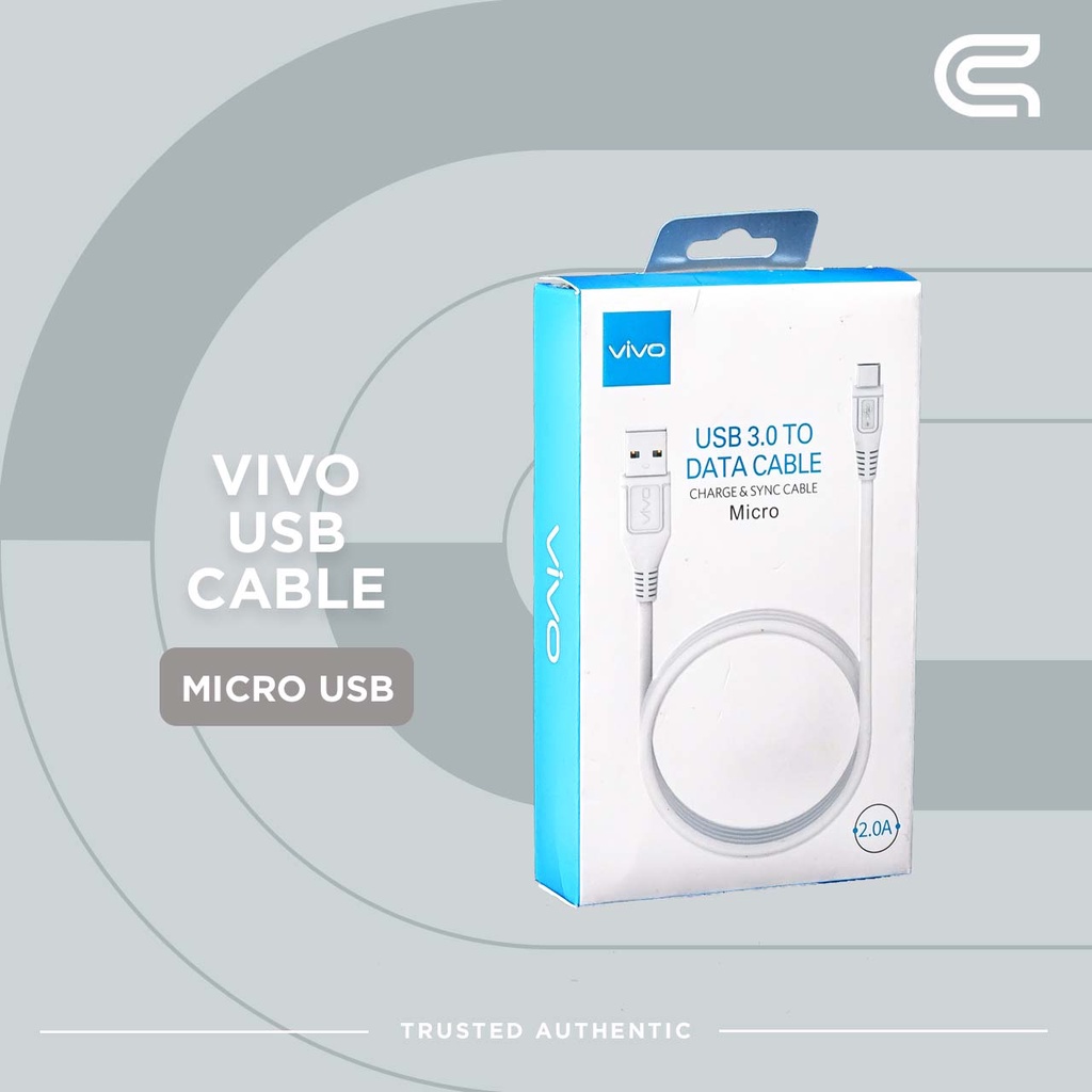 Jual KABEL CHARGER VIVO MICRO USB ORIGINAL - VIVO MICRO USB CABLE ...