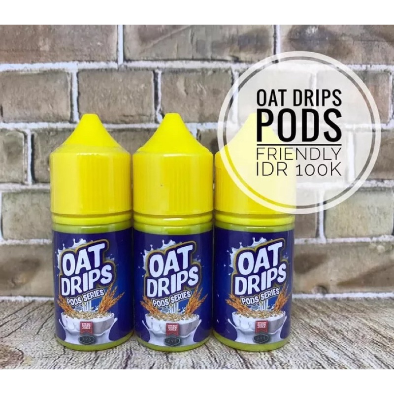 Jual Liquid OAT DRIPS V1 POD FRIENDLY 30Ml | Shopee Indonesia