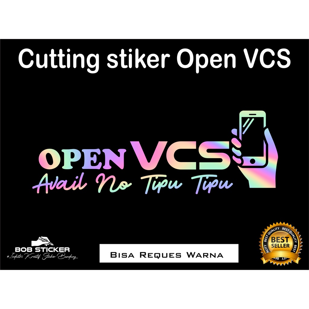 Jual terbaru !! Cutting Stiker Open VCS, Stiker Open VCS, stiker Motor ...