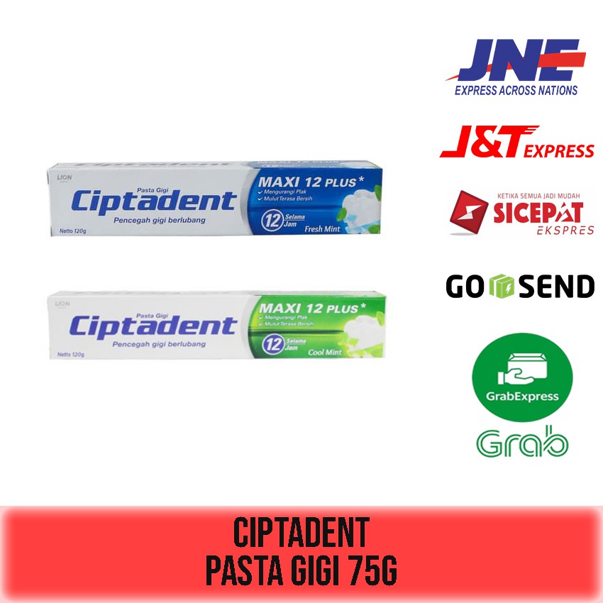 Jual ORIGINAL Ciptadent Pasta Gigi 75gr 120gr 190gr Fresh Mint / Cool ...