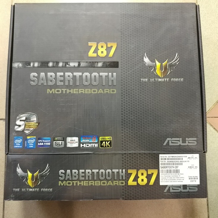 Jual Mb Asus Sabertooth Z87 socket 1150 sisa proyek | Shopee Indonesia