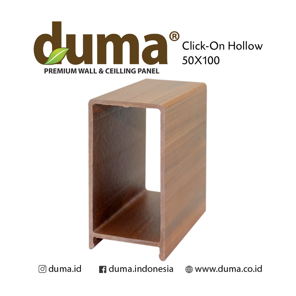Jual DUMA® CLICK ON HOLLOW 50 x 100 (DUMA COH) | Shopee Indonesia
