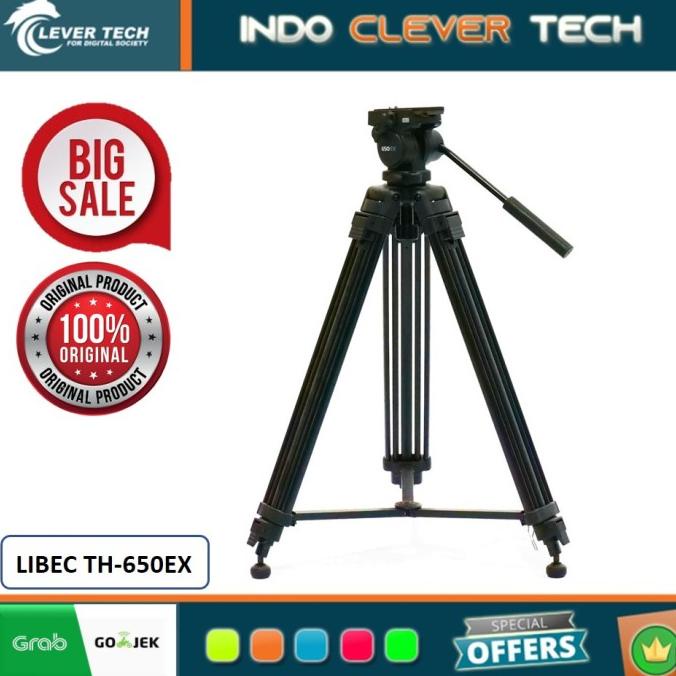 Jual Libec TH 650 EX Video Tripod System | Shopee Indonesia