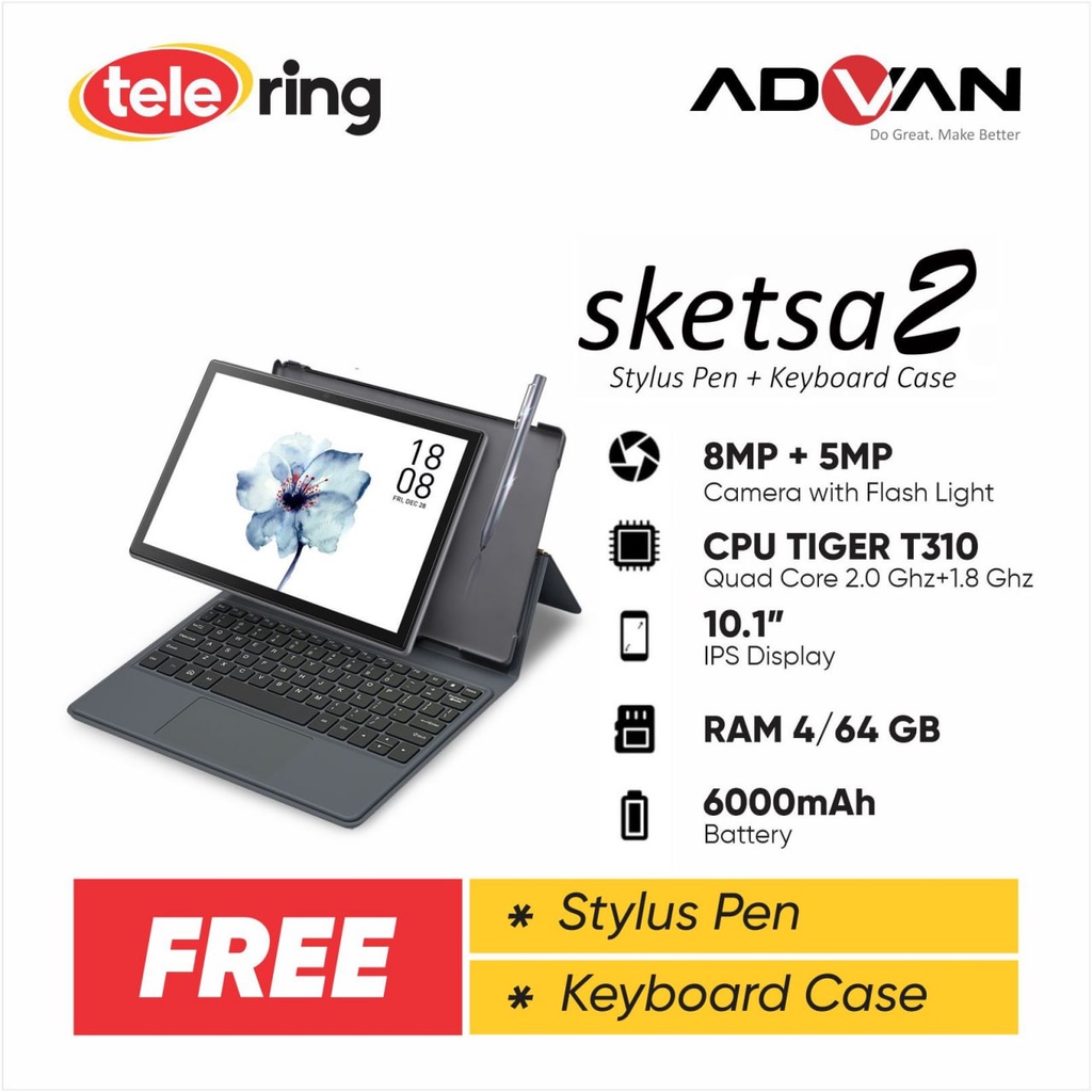 Jual Advan Tab Sketsa 2 4/64GB | Shopee Indonesia