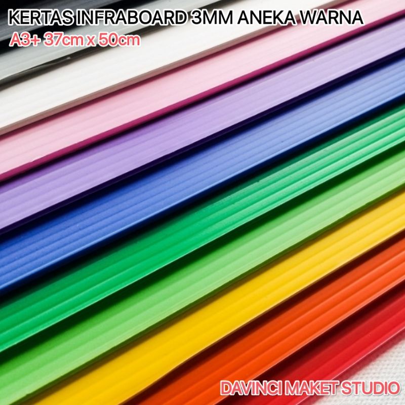 Jual Kertas Rongga IMPRABOARD INFRABOARD ALFABOARD Bahan Maket - 3mm A3 ...