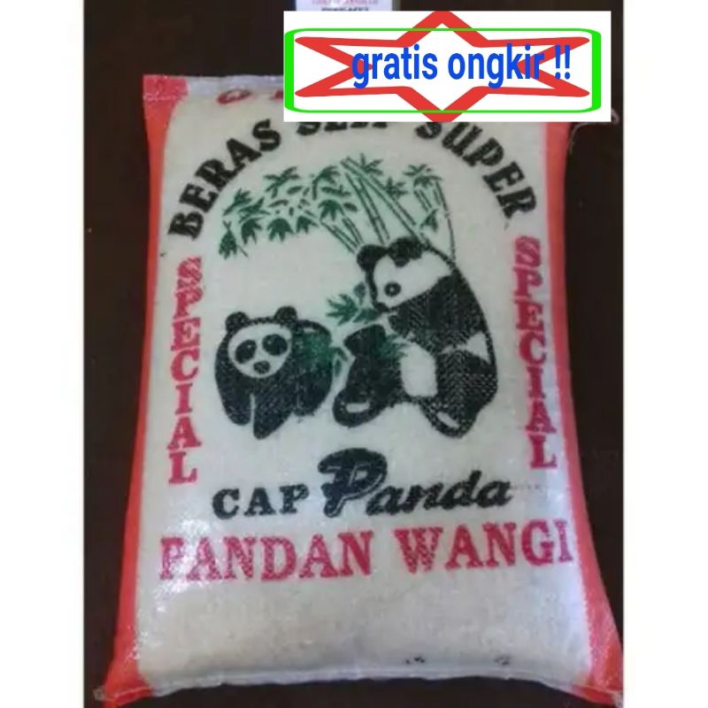 Jual Beras Panda 10kg short grain bulat | Shopee Indonesia