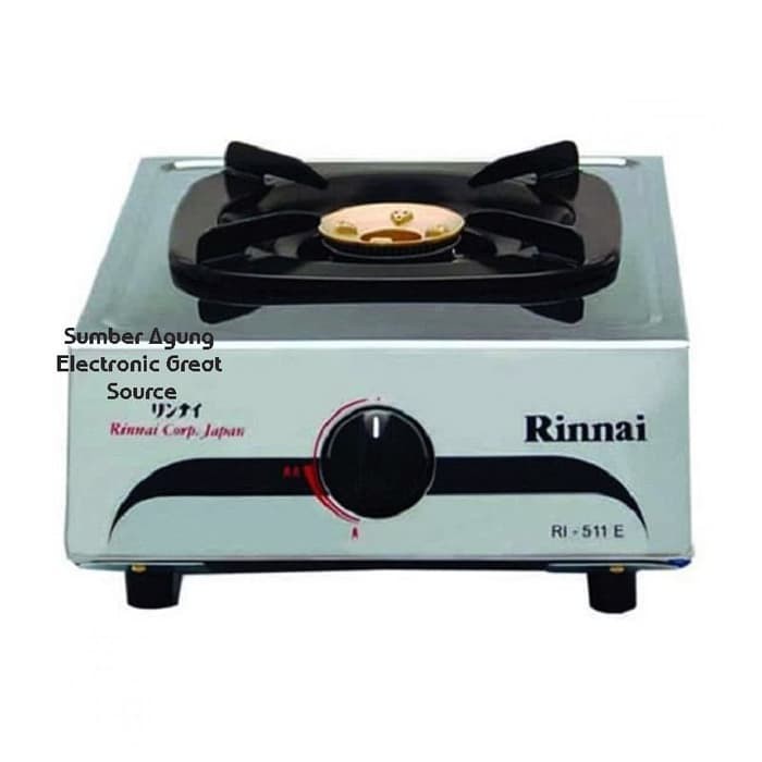 Jual Rinnai RI511E 511 E Stainless Kompor Tungku Satu Rinai Kuningan ...