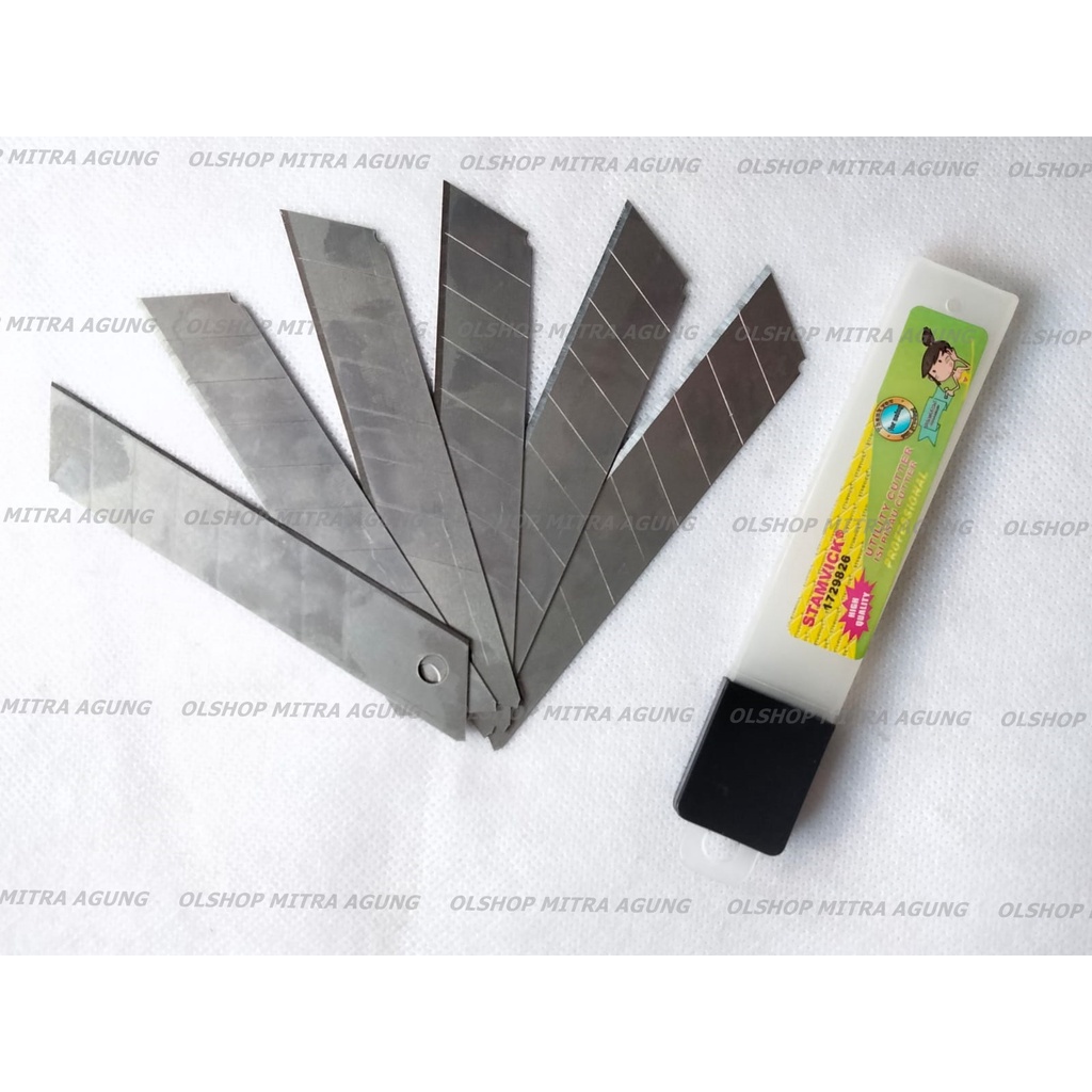 Jual OLS Isi Cutter Besar Stamvick Refill Cutter Besar Stamvick Tajam ...