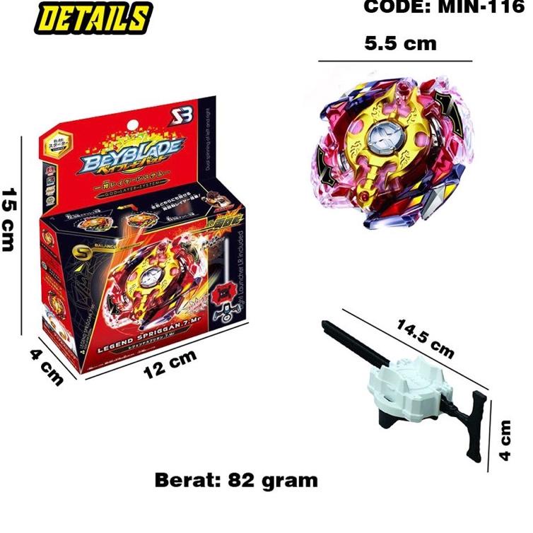 Jual Mainan Gasing Beyblade / Tops Launchers Beyblade B-121-1 Toys Bey ...