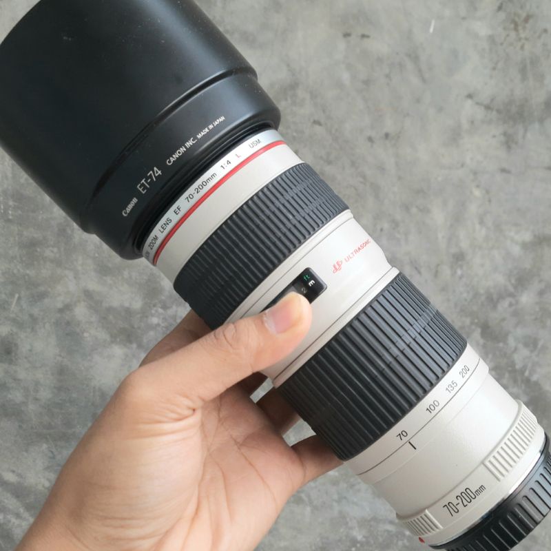 Jual LENSA TELE CANON 70-200MM F4 L SERIES | Shopee Indonesia