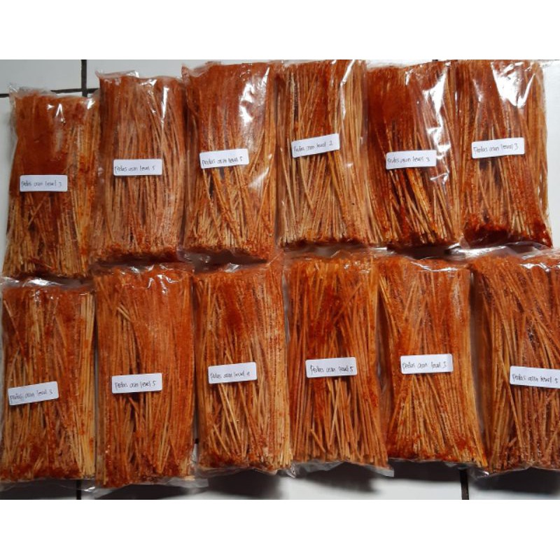 Jual kemasan 60g isi 5 bungkus maakaroni/mie lidi/mie kremes.bisa mix ...