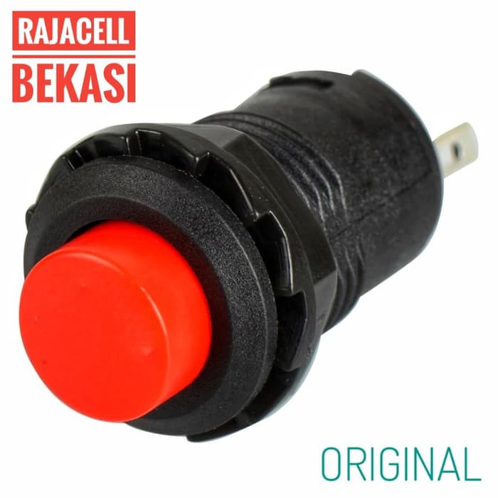 Jual Red Push Button Self Locking Latching ON OFF Switch Tombol Saklar ...